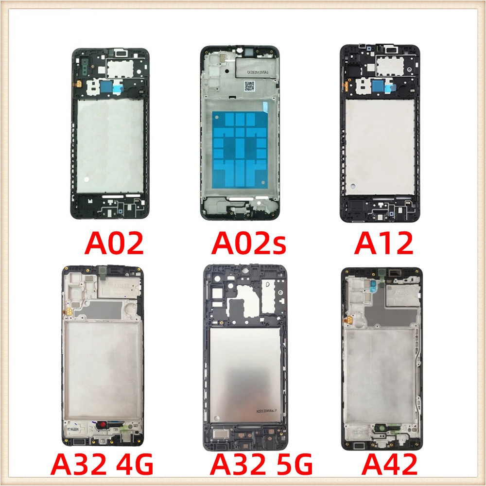 Phone Screen Plate Panel LCD Bezel Frame For Samsung A32 A42 A02S A02 ...