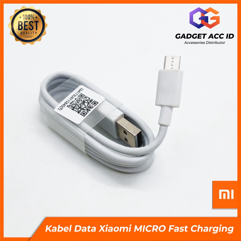 Original Xiaomi Micro USB Data Cable 100% Fast Charging | Shopee ...
