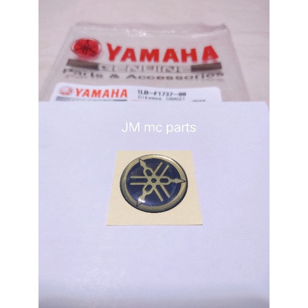 Yamaha jelly Gold and Silver small Emblem | Shopee Philippines