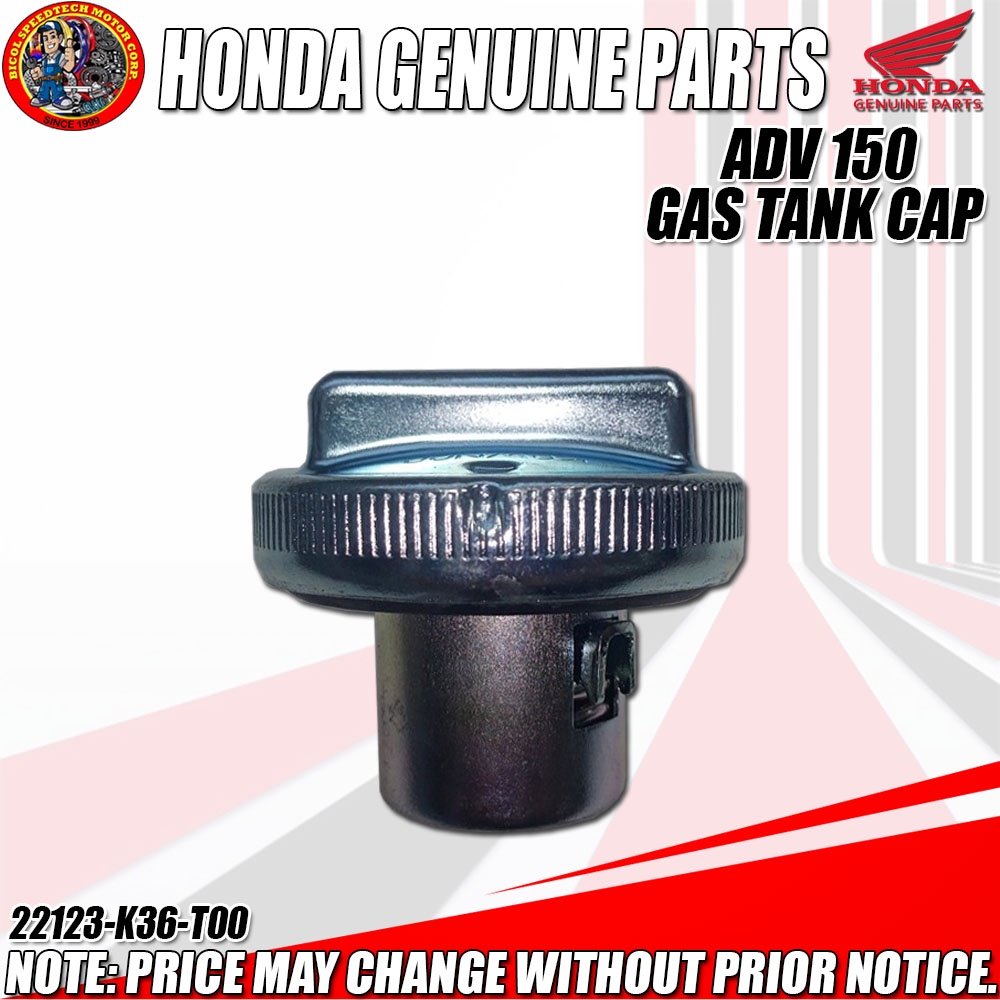 ADV150 GAS TANK CAP (HPI) (GENUINE: 17620-K0W-N01) | Shopee Philippines