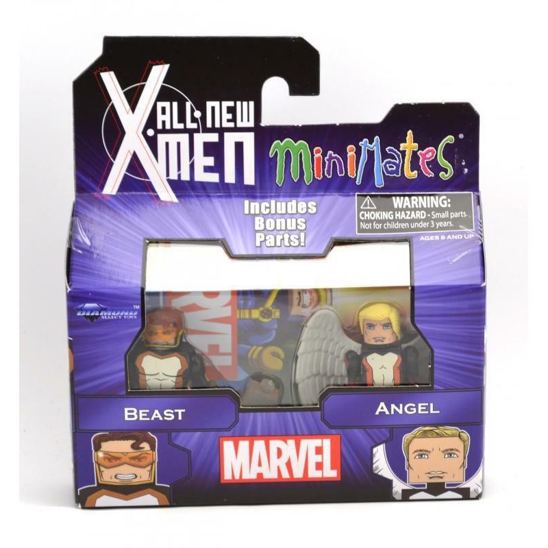 Marvel Minimates Series 59 X-Men Beast & Angel | Shopee Philippines