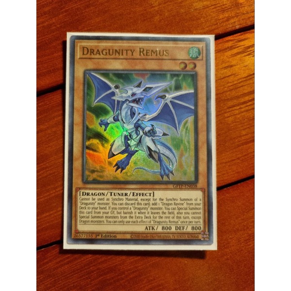 Yugioh card (dragunity remus) | Shopee Philippines