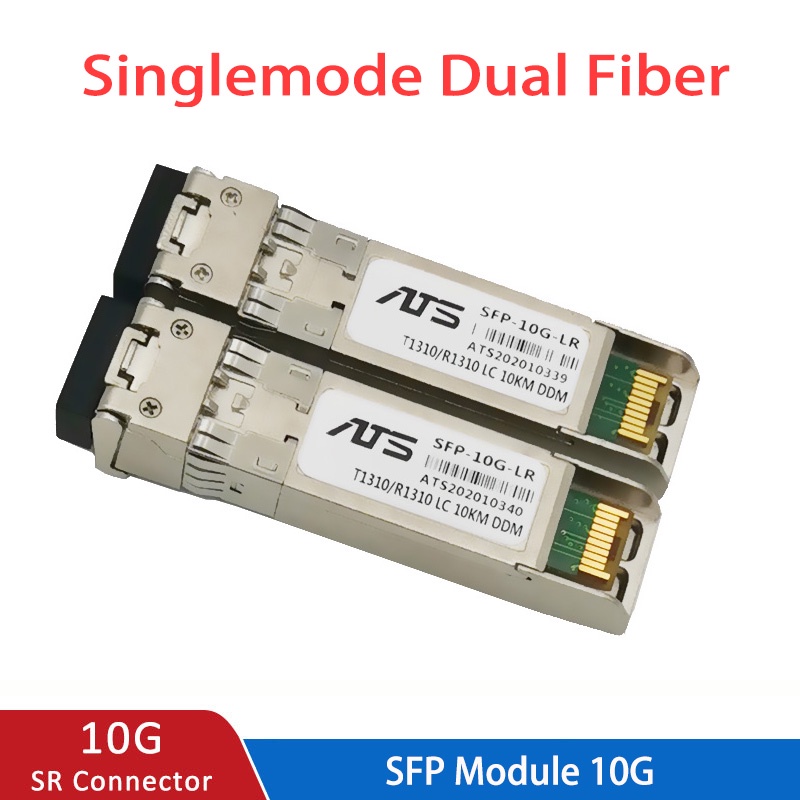 1pair 10G SFP Module singe/Dual 10G BASE Fiber Optic SFP Transceiver ...