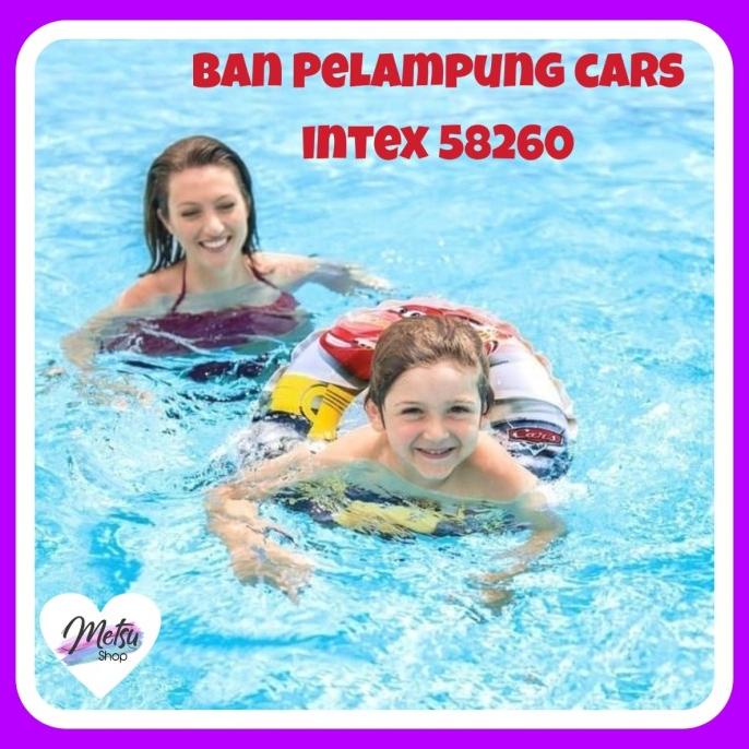 Intex 58260 Child Swimming Buoy Tire Character Cars | Shopee Philippines
