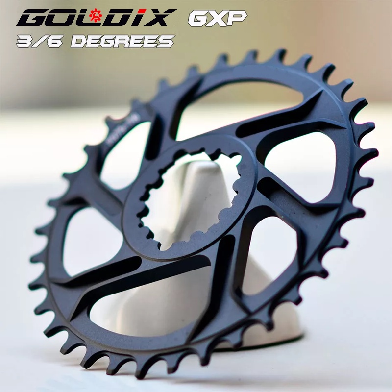 GOLDIX MTB GXP Bicycle Chainring Narrow Wide Mountain Bike Chainwheel ...