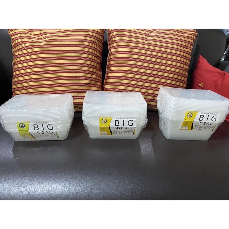 Microwaveable Tupperware Food Plastic Container Rectangle RE500 / RE750 ...