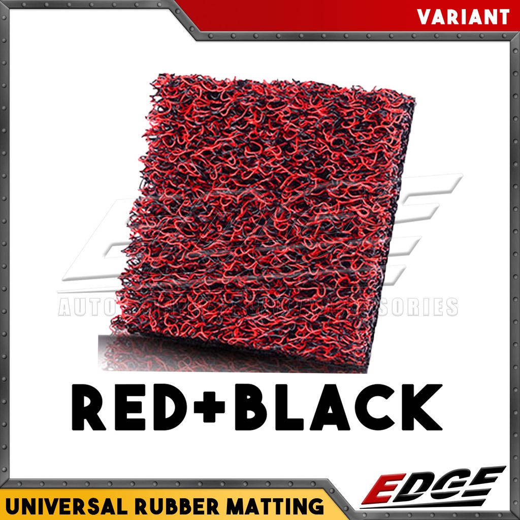 (13mm) Universal SPAGHETTI / COIL Rubber Matting - 1 METER // car mat ...