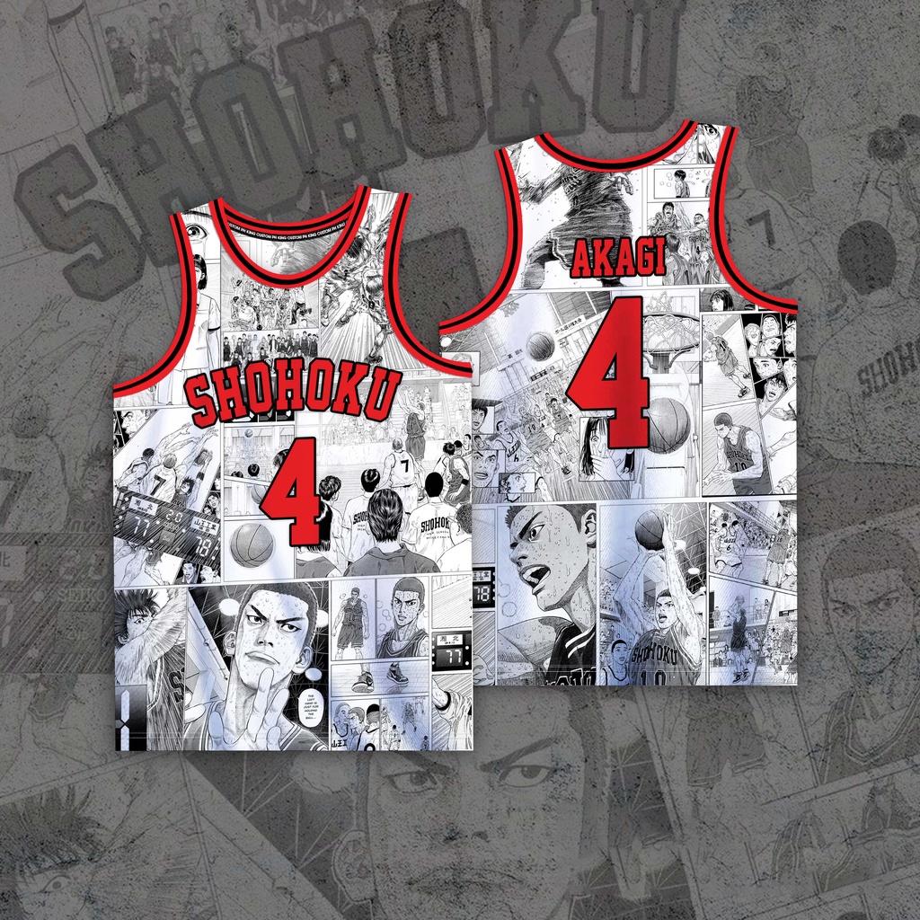 SLAMDUNK SHOHOKU BASKETBALL JERSEY | Shopee Philippines