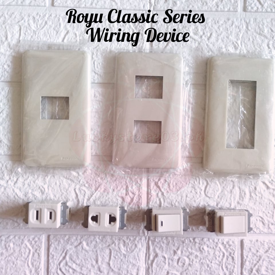 ROYU CLASSIC SERIES WIRING DEVICE BLANK PLATE/ PLATE/ OUTLET/ SWITCH ...