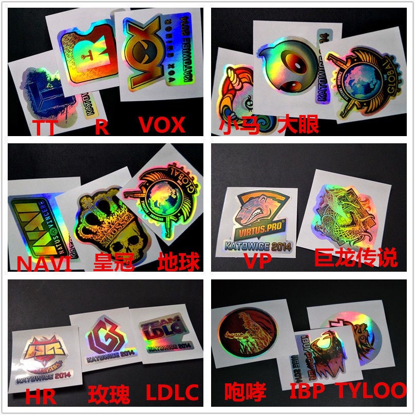 csgo Game Peripheral Color Changing TITAN TT VOX NAVI BIG IBP Sticker ...