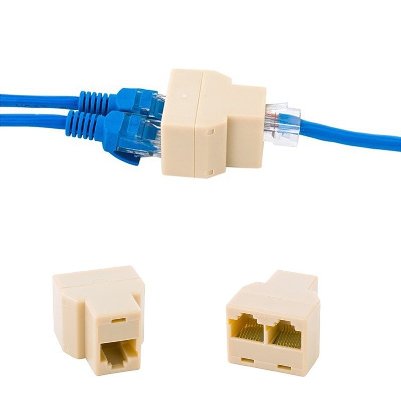 RJ45 1x2 Ethernet Connector Splitter, 48% OFF