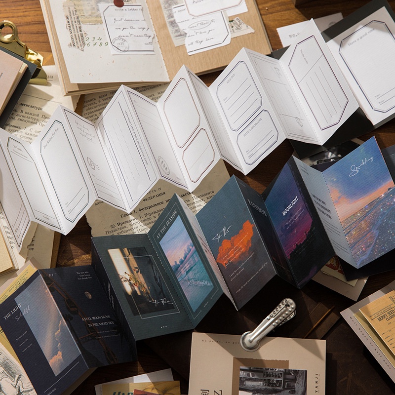 ENWEI 13 Pcs Time Traveler Series Vintage Sticky Notes for Bullet ...