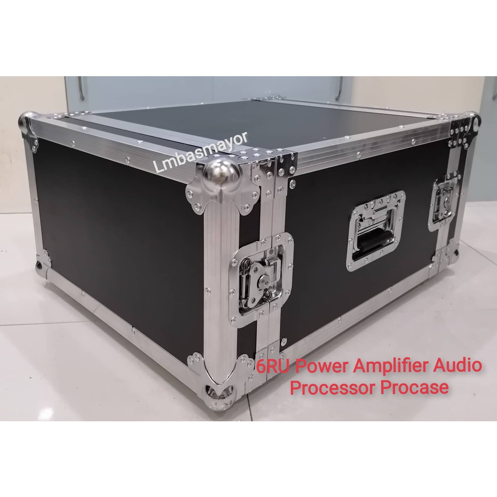 6U Flight Case Rack 6U 6RU Power Amplifier Audio Processor Procase ...