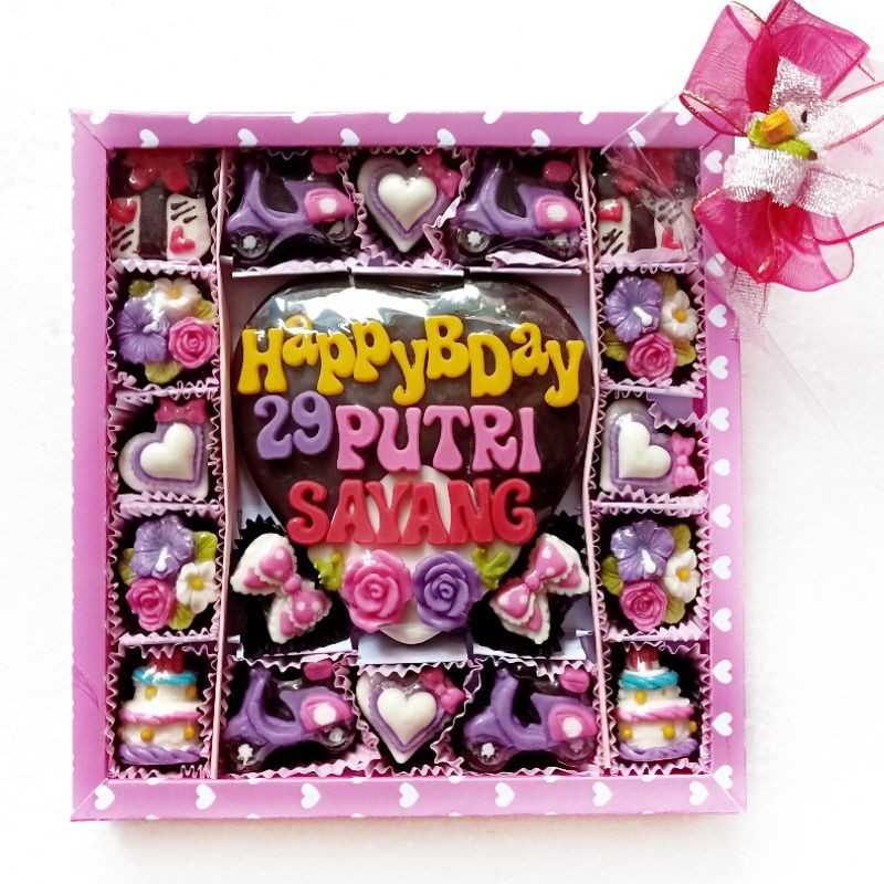 Latest choco gift box s25 character chocolate birthday gift for girls ...