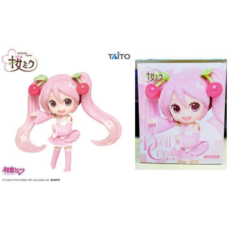 Migu Sakura Taito Doll Crystal Hatsune Miku | Shopee Philippines