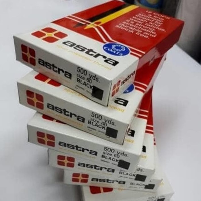 Astra/tiger Sewing Thread 500yards Unit | Shopee Philippines