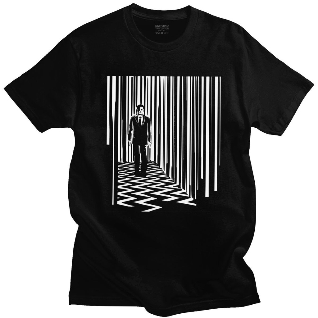 Novelty Twin Peaks Black Lodge Tshirt Short Sleeves Cotton Designer Tee ...