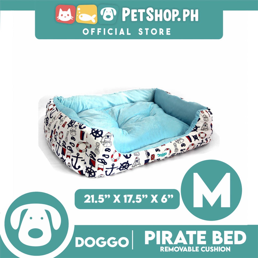 Doggo Pirate Bed (Medium) Pet Sleeping Bed Dog Bed Pirate Theme ...