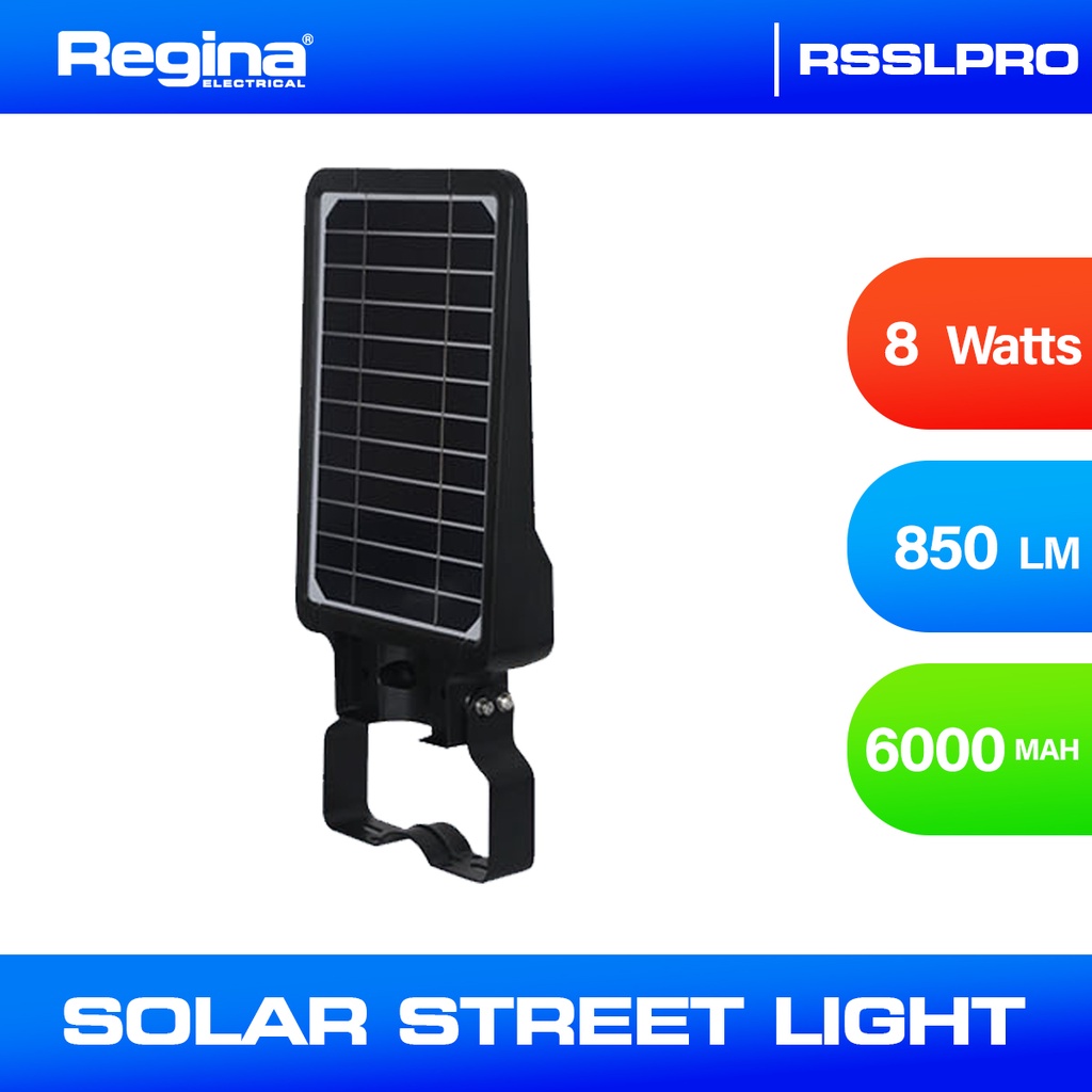 Regina Solar Floodlight Street Light Daylight RSSL-15W-Pro 6000K SOLAR ...