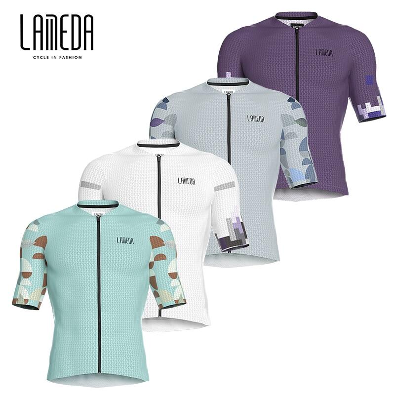 LAMEDA Cycling Jesey Top Short Sleeve Men's Quick Dry Top Summer Mountain Road Bike Clothing ...