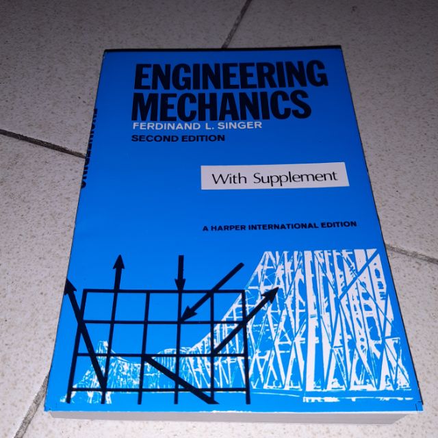 ENGINEERING MECHANICS 2nd edition BY FERNAND SINGER | Shopee Philippines