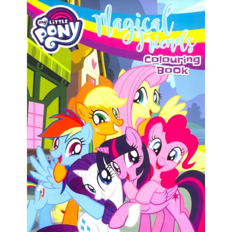 My Little Pony Coloring Book Magical Friends | Shopee Philippines