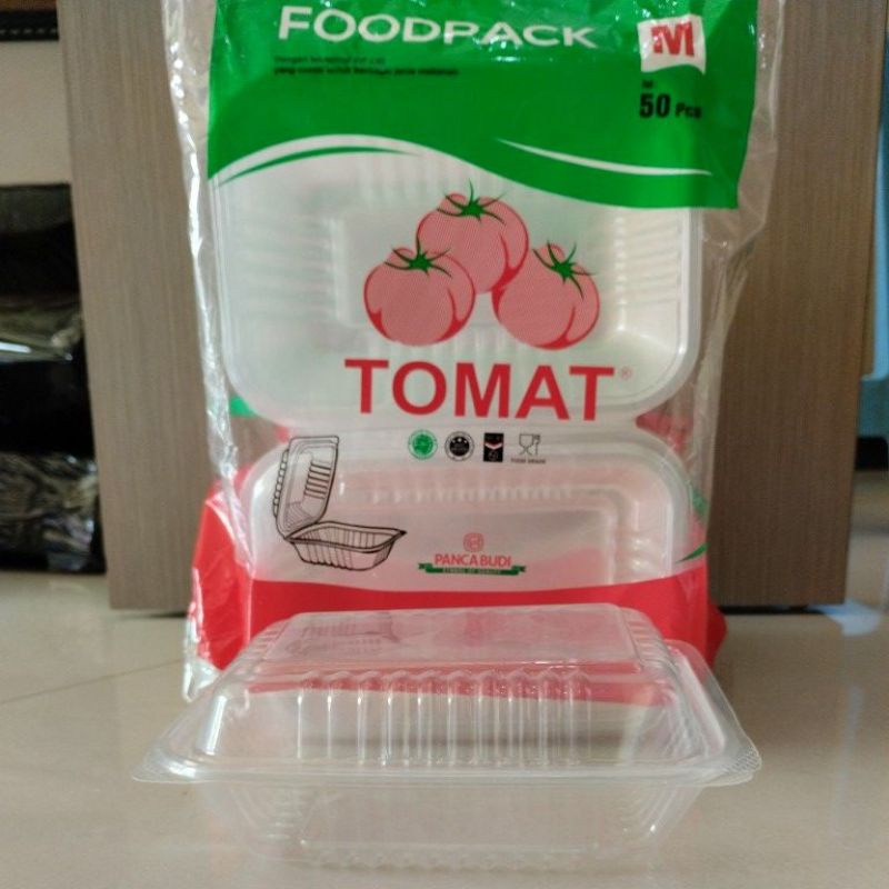Foodpack TOMATO M /Mica tomato/Plastic mica/Mica Food container/Food ...