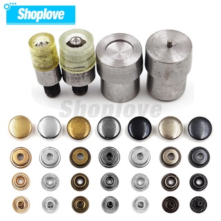 25-35sets 12.5/15/17/20mm Snaps Fasteners Buttons Dies Installation ...