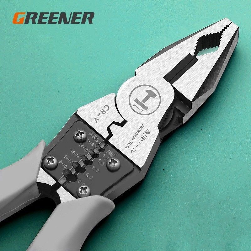 GREENER-Plier Multi-Purpose Pliers Cr-V Steel Waterproof Rustproof Wire ...