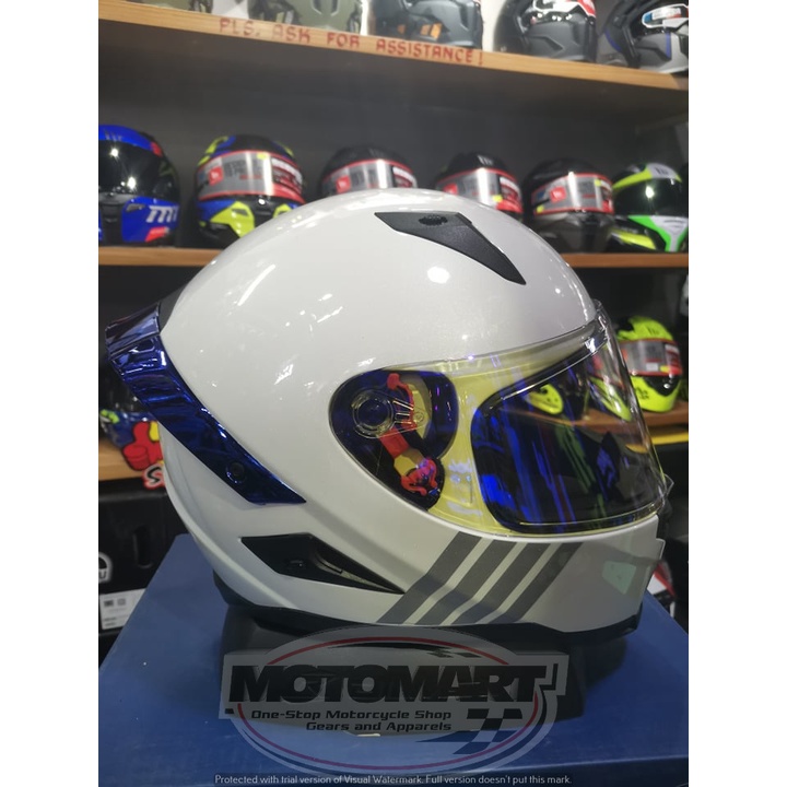 SHIFTER HELMET R3 MONO (PEARL WHITE) | Shopee Philippines