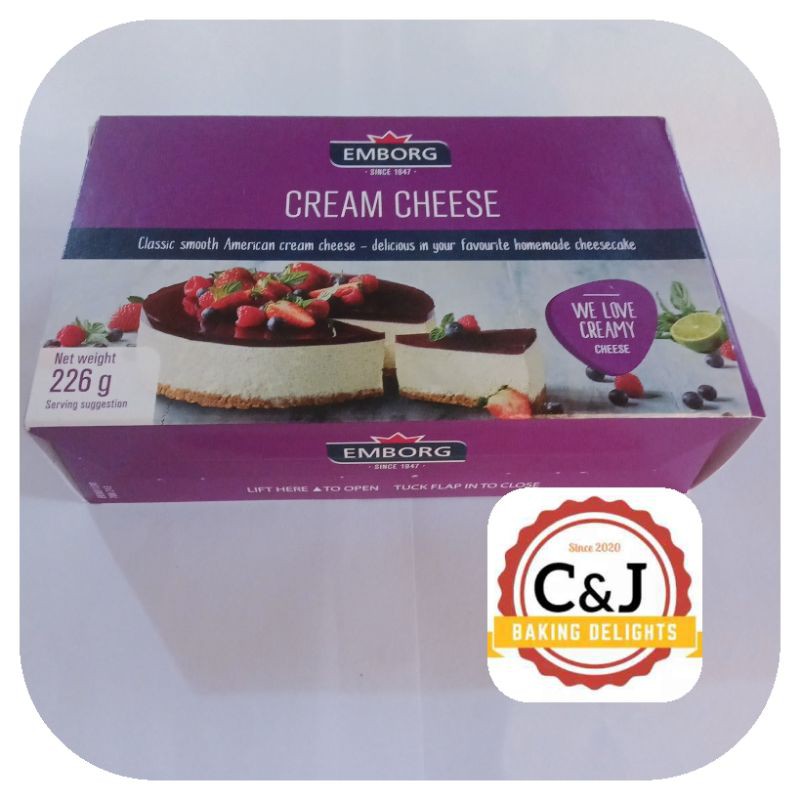 Emborg Cream Cheese / 226 grams | Shopee Philippines