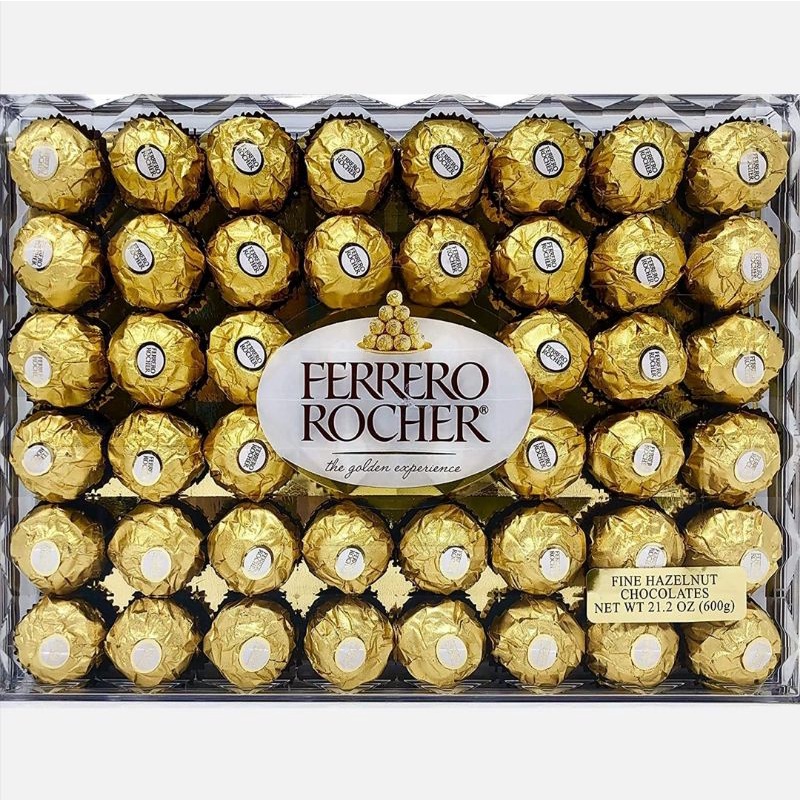 Ferrero Rocher Fine Hazelnut Chocolate 48 Count | Shopee Philippines