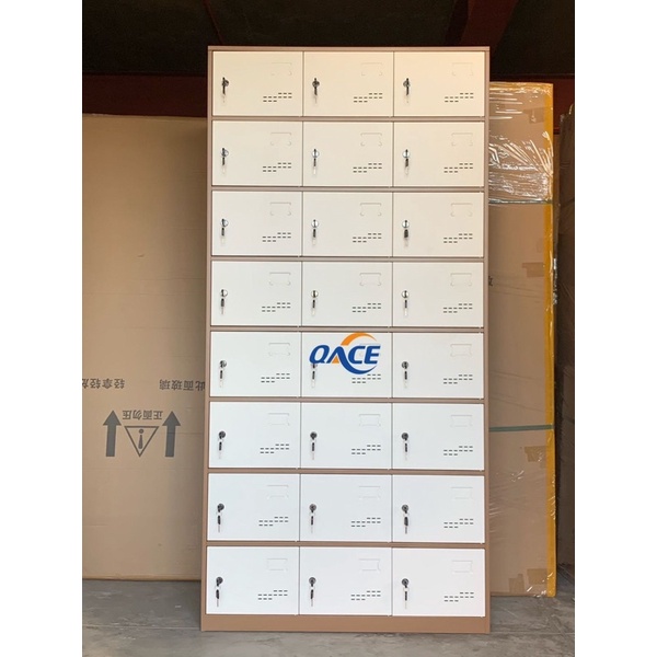 24 doors steel locker/steel locker(NOT ASSEMBLED 185*90*40cm) | Shopee ...