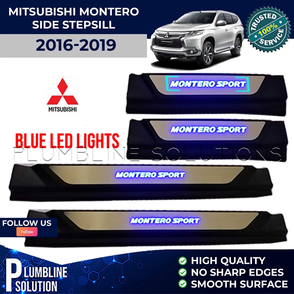 Side Step Sill for Mitsubishi Montero Sport GLS / GT / GLX 2016 - 2025 ...
