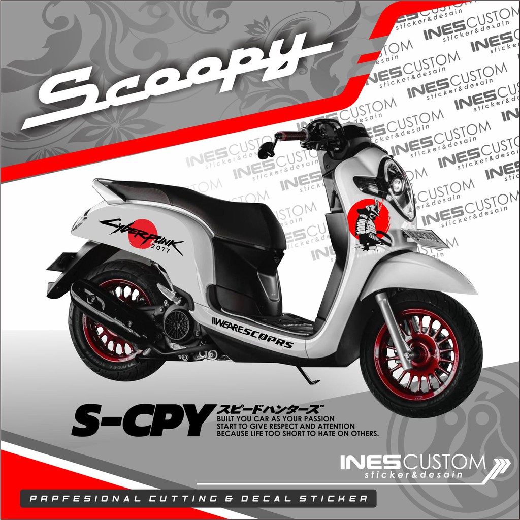 Japanese Cutting scoop cyberpunk cyberpunk sticker | Shopee Philippines