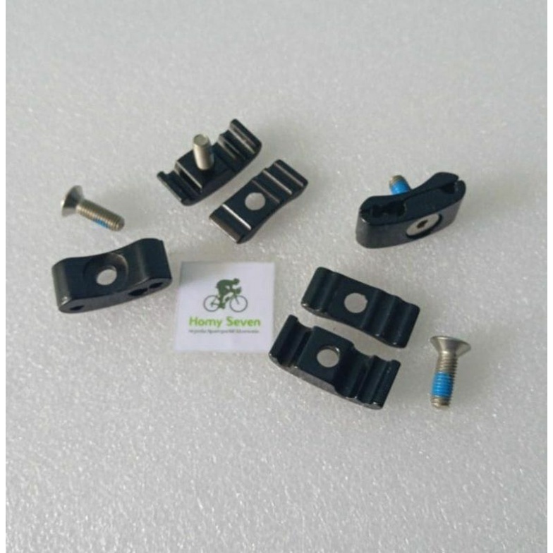 3-line frame Cable Clamp, Brake Cable Line Clamp And alloy shifter ...