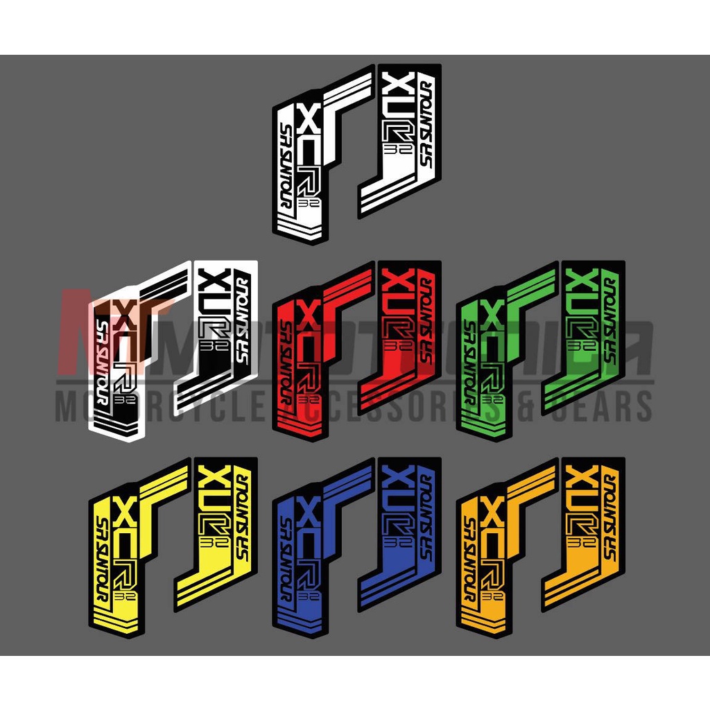 Suntour XCR Front Fork Sticker Set for Bike | Shopee Philippines