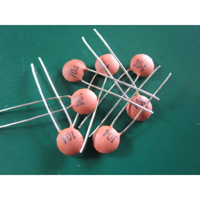 15pcs of 100nF 0.1uF 104pF 50V Ceramic Disc Capacitors | Shopee Philippines