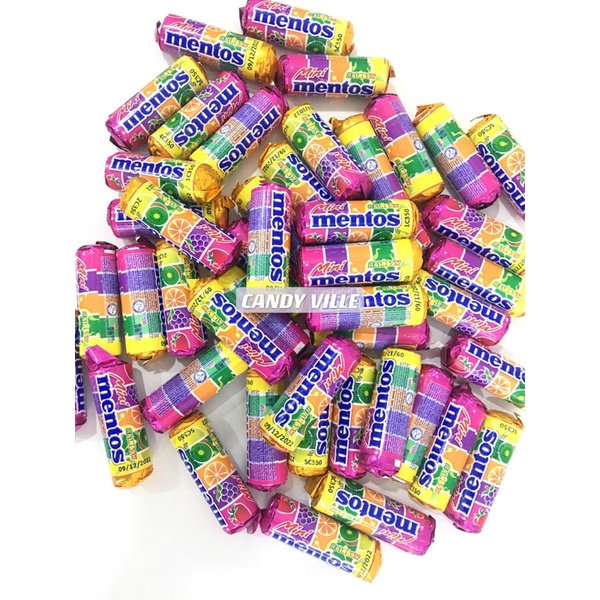 Mini Mentos Rolls 150g (+-12pcs) | Shopee Philippines