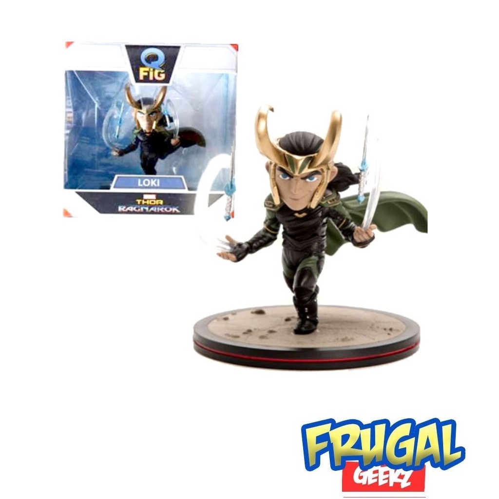 Thor Ragnarok Loki Qfig Quantum Mechanix Figure Collectible | Shopee ...