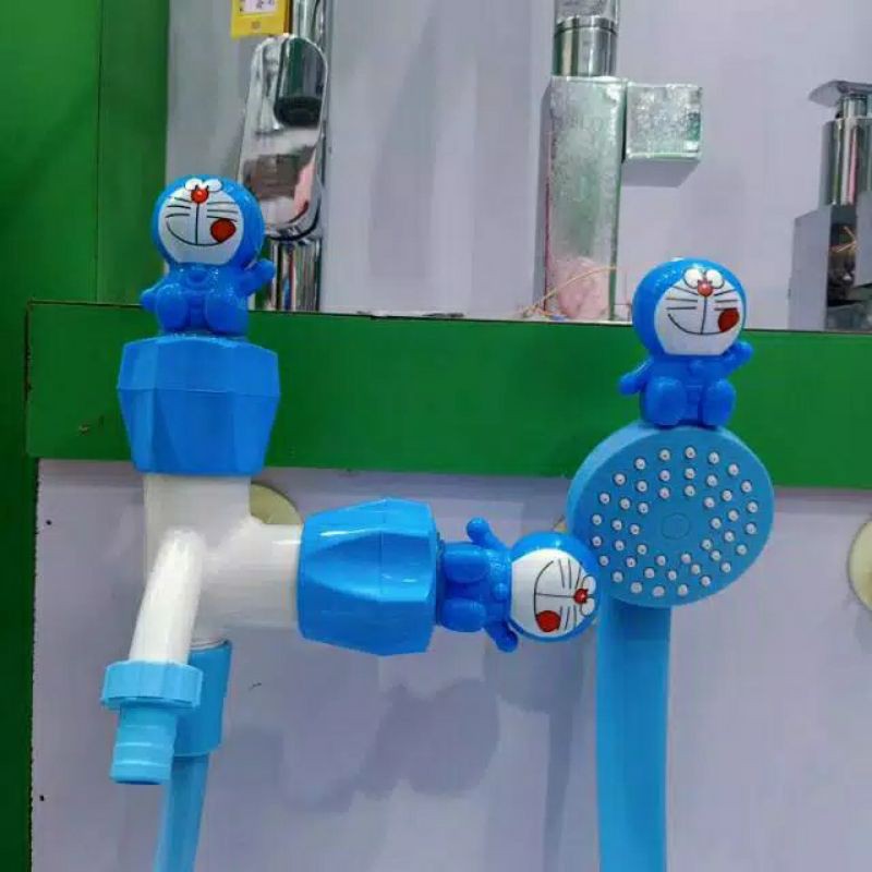 Doraemon shower/doraemon shower faucet set, cute doraemon character ...