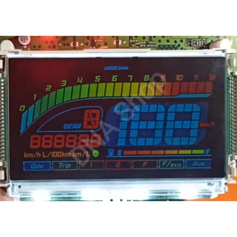Yamaha EXCITER MX KING 150 V2 Speedometer Lcd Sticker | Shopee Philippines
