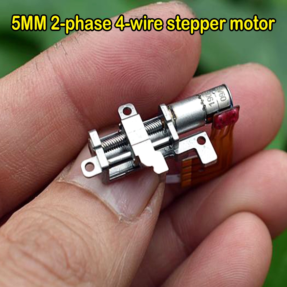 Dc 5V Precision 5MM Planetary Speed Motor Mini Stepper 2 Phases 4-Wire ...