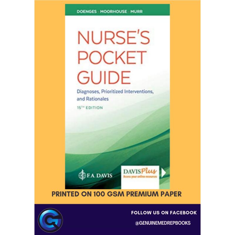 NURSE'S POCKET GUIDE: DIAGNOSIS, PRIORITIZED INTERVENTIONS AND ...