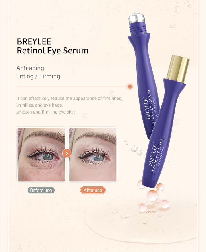 BREYLEE Eye Serum Eye Cream Hyaluronic Acid SkinCare Eye Bags Dark ...