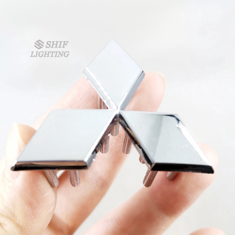 1 x ABS Mitsubishi Logo Car Auto Steering Wheel Emblem Badge Sticker ...