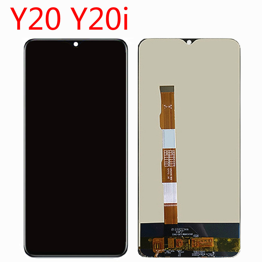 6.51" For Vivo Y20 Y20i LCD Display Touch Panel Glass Screen Digiziter ...