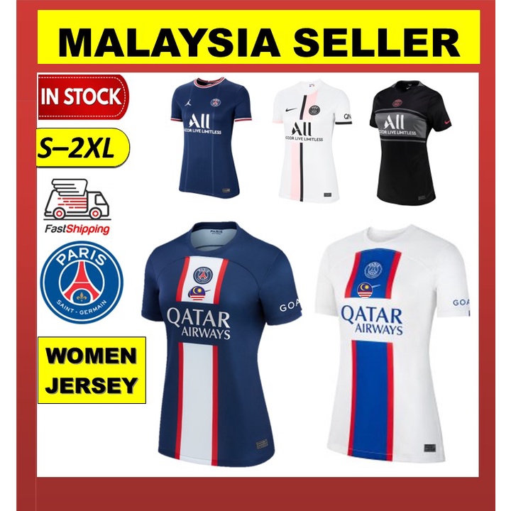 SELLER* Women PSG Paris Ladies Home 3rd Kit Jersey for Season 2021/2022 ...