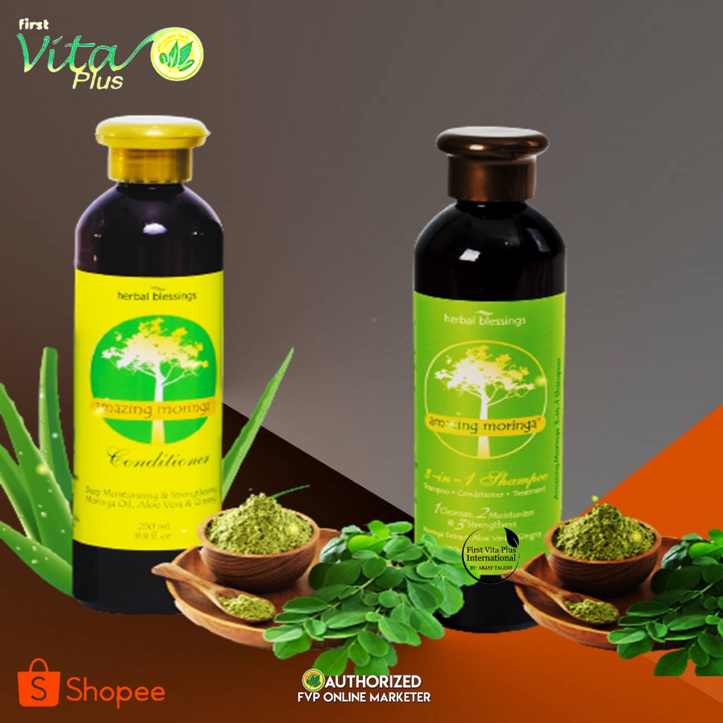 Moringa Shampoo And Conditioner 250mL | Shopee Philippines