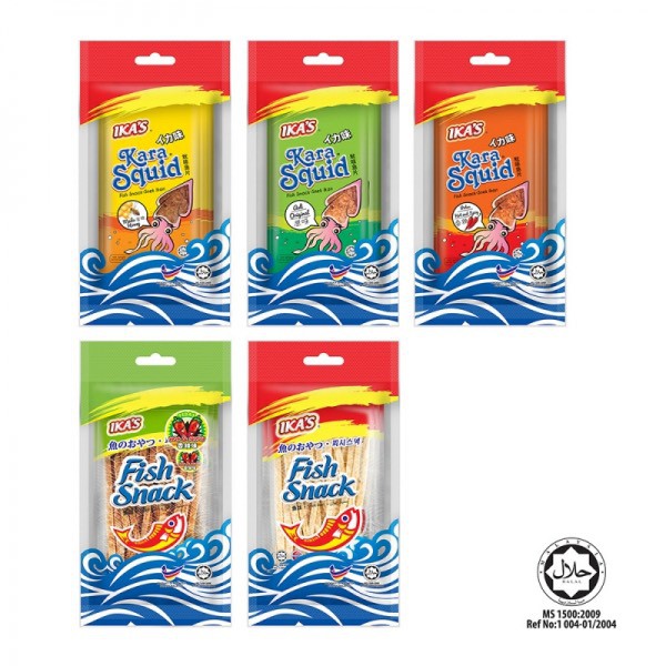 IKA'S Fish Snack / Karasquid (6pkt x 5g) | Shopee Philippines